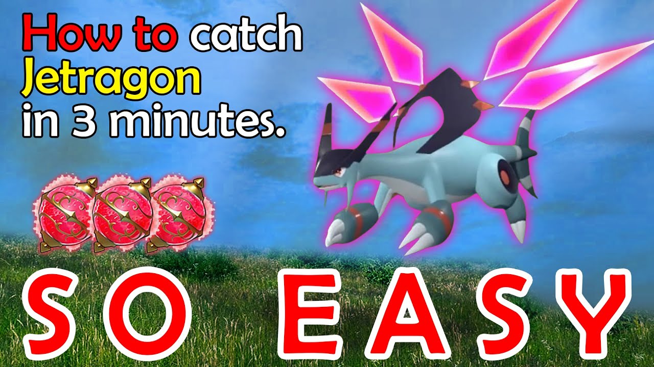 Catch Jetragon in 3 minutes. So Easy | Palworld - YouTube
