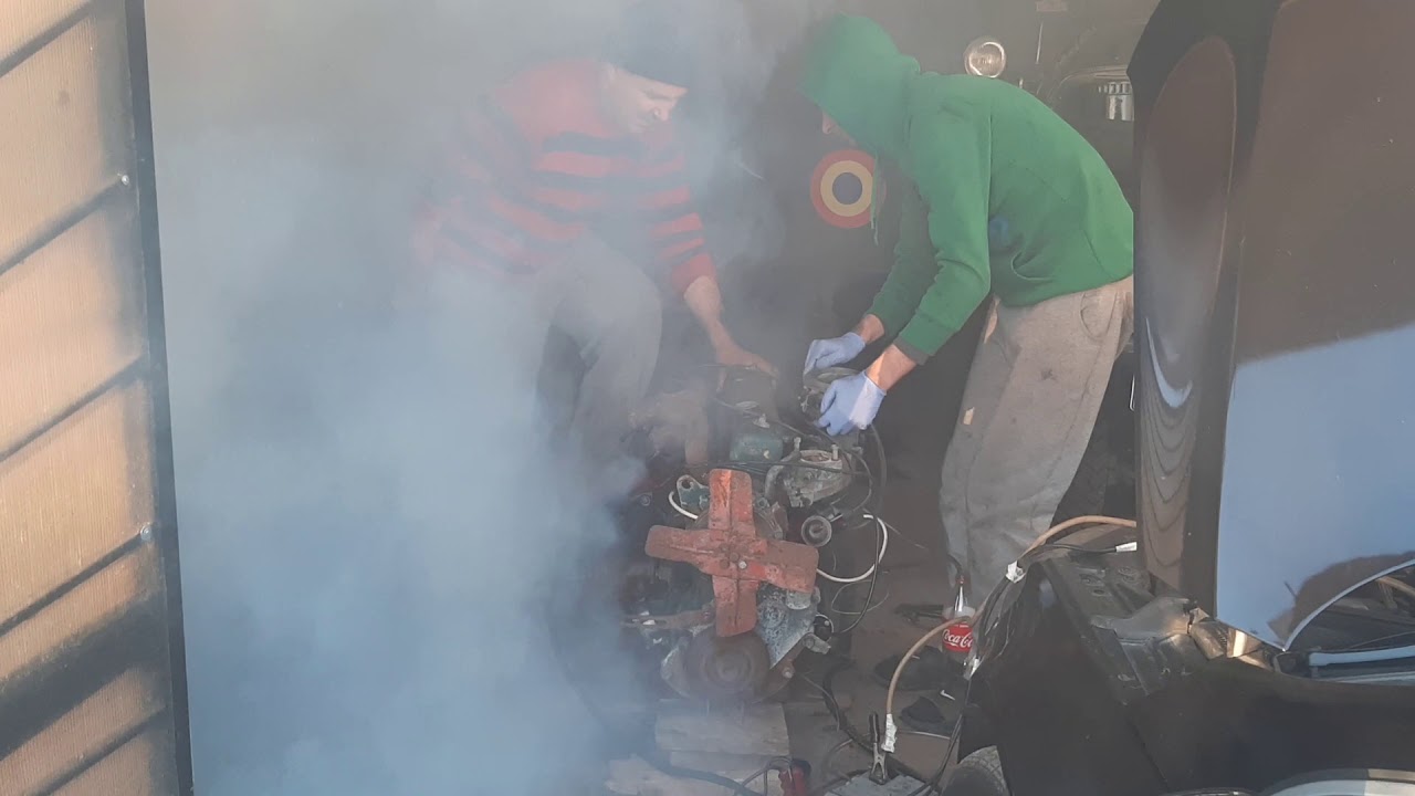 Engine Aro l25 ( first start after 40 years ) - YouTube