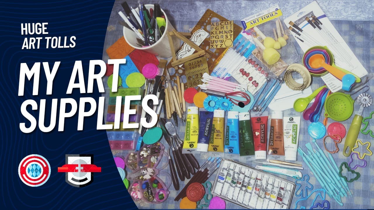Huge Art and Craft Supplies Collection//Useful Art and Craft Supplies ...