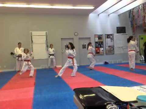 Shotokan Karate Green Belt Testing IKD Syllabus 2012 - YouTube