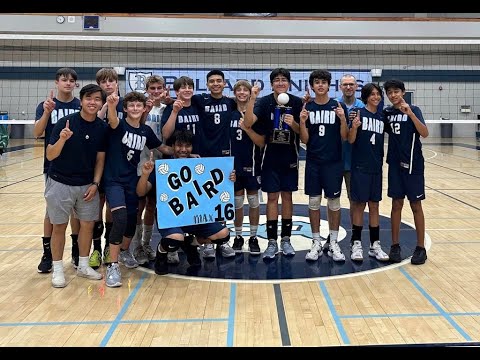 2023 Boys volleyball Tenaya vs Baird Middle School Fresno California 4K ...