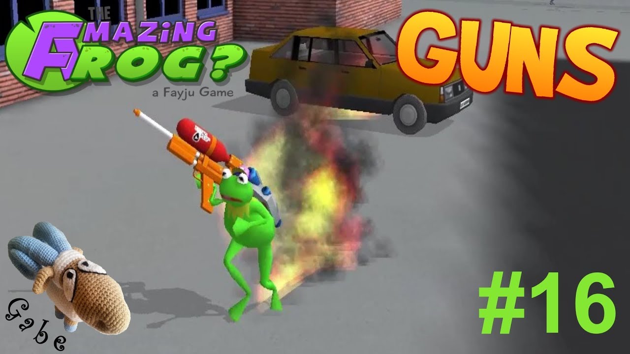 Amazing Frog? - Part 16 - Guns and Weapons - YouTube
