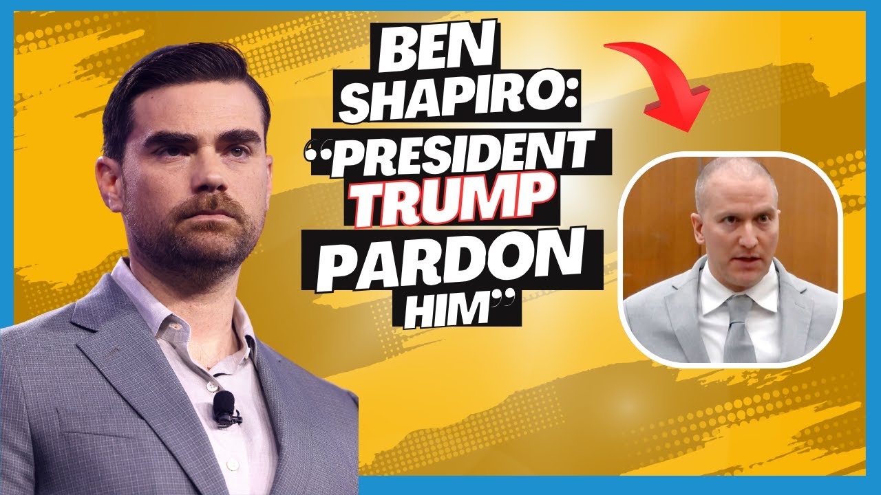 Ben Shapiro: President Trump Should Pardon Derek Chauvin - YouTube