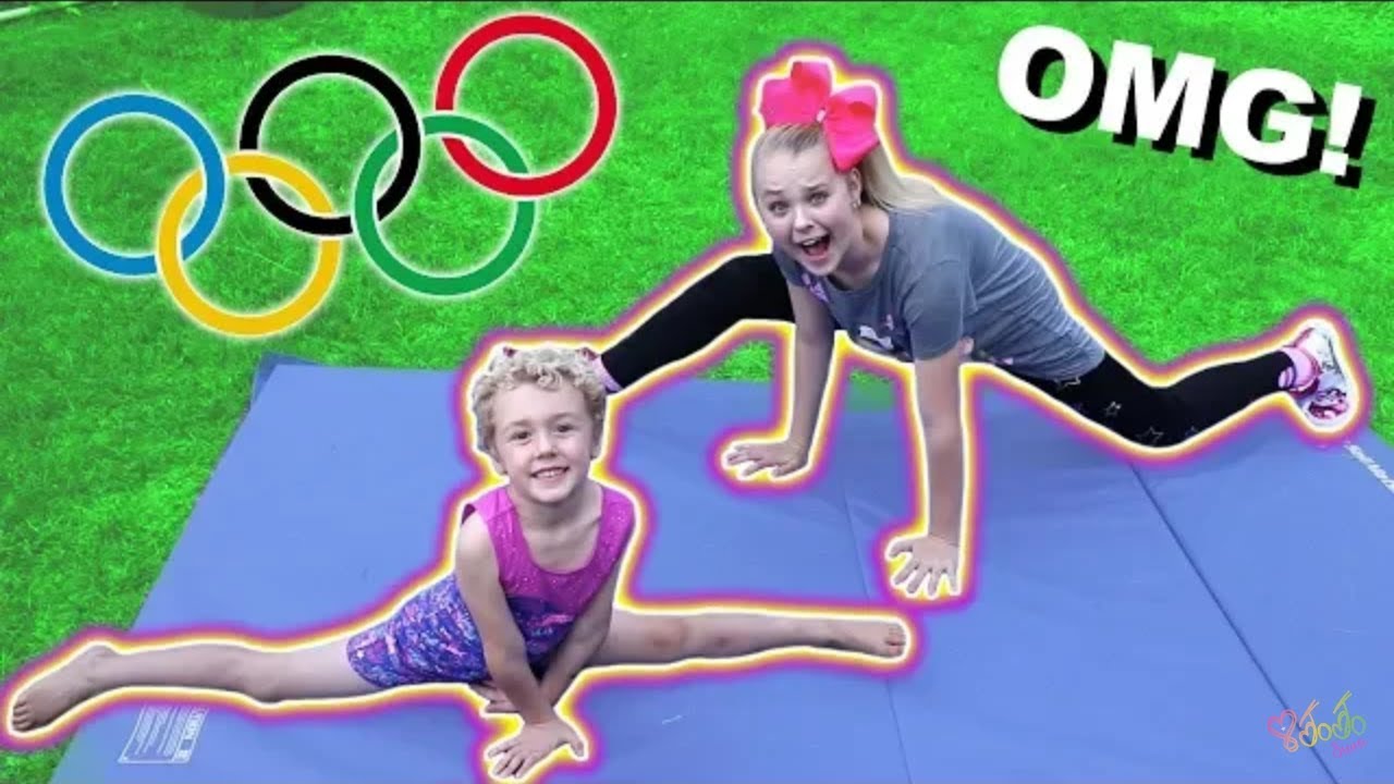 GYMNASTICS LESSONS W/ 5YR OLD TEACHER PARKER BALLINGER!!! - JoJo Siwa ...