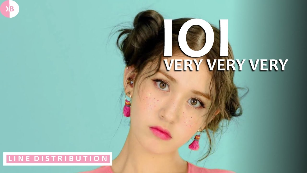 IOI - Very Very Very: Line Distribution (Color Coded I #ThankYouIOI ...