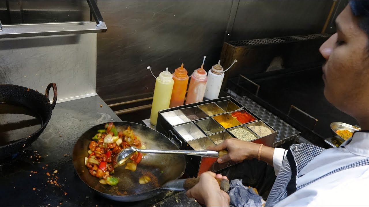 Chilli Gobi 65 | Chips Cheese Dosa | Andhra Pesarattu | Veg Noodles ...