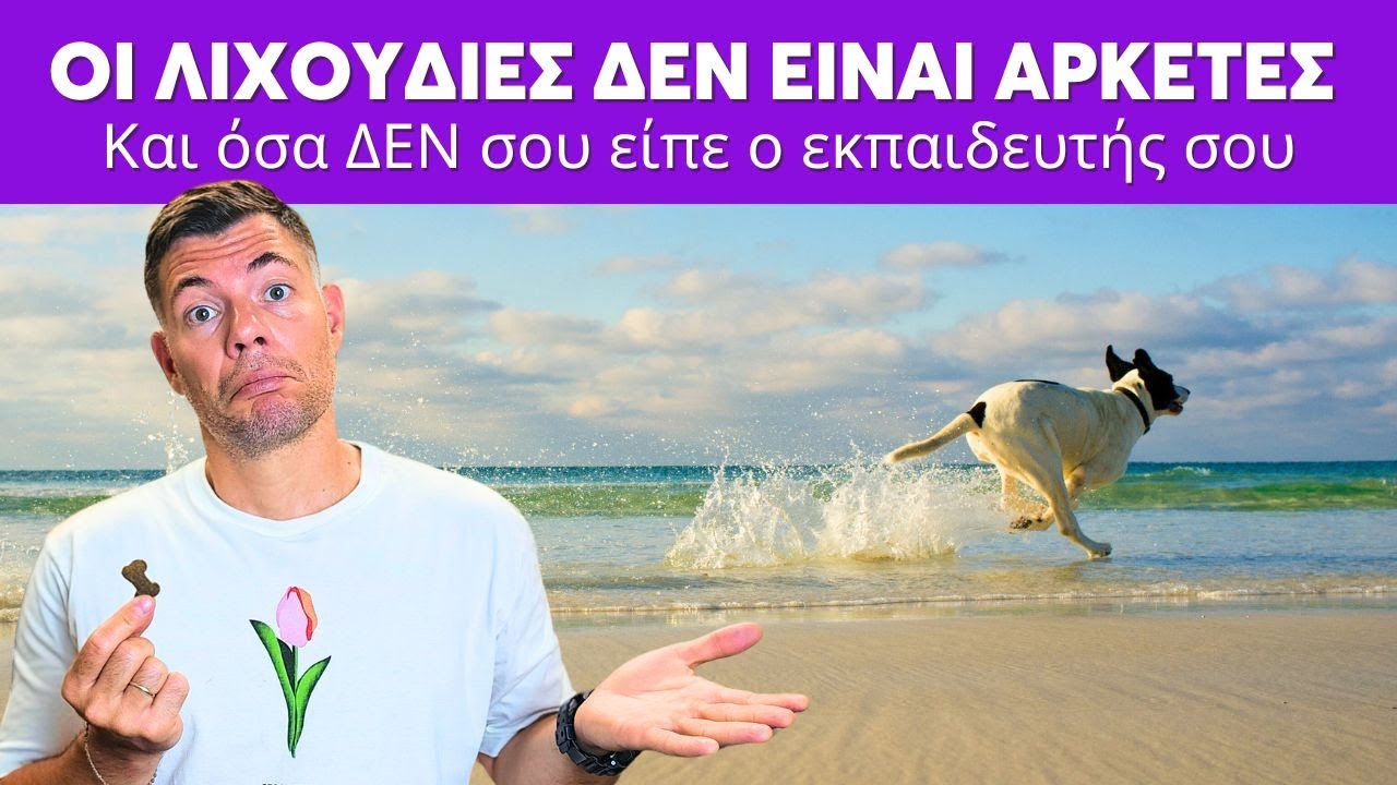 Γιατί ο σκύλος σου ΔΕΝ σε ακούει (& όσα ΔΕΝ σου είπε ο εκπαιδευτής σου ...