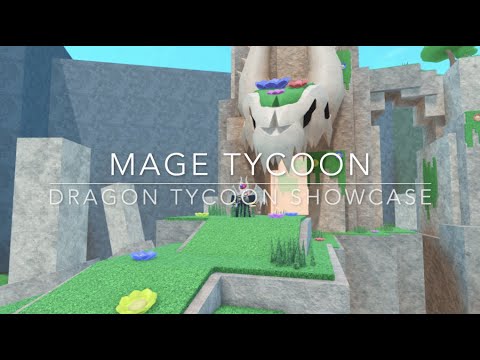 MAGE TYCOON DRAGON TYCOON ABILITIES SHOWCASE | Rebirth Tycoon - YouTube