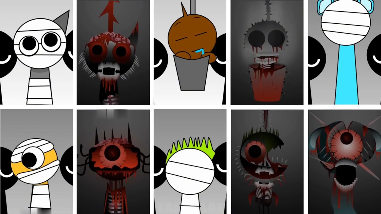 All Phases in Incredibox Sprunki But Everyone Is Alive From Phase 5 To ...