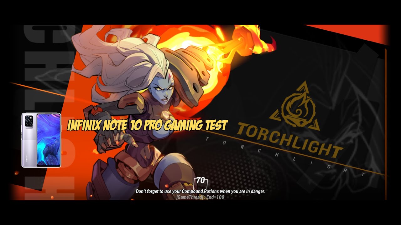 Infinix Note 10 Pro Torchlight: Infinite Gameplay Helio G95 - YouTube