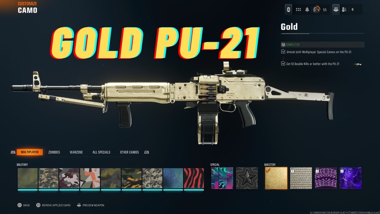 Fourth Gun Down PU-21 (Black Ops 6) - YouTube
