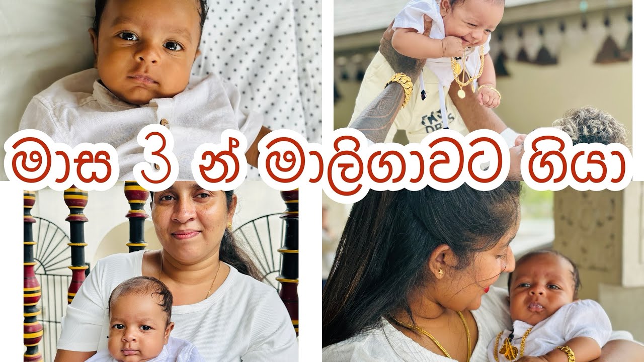 මාස තුනෙන් මාලිගාවට ගිහින් බබාට ලැබුණු ආදරේ 🌸🌍😘#love #kandy #baby # ...