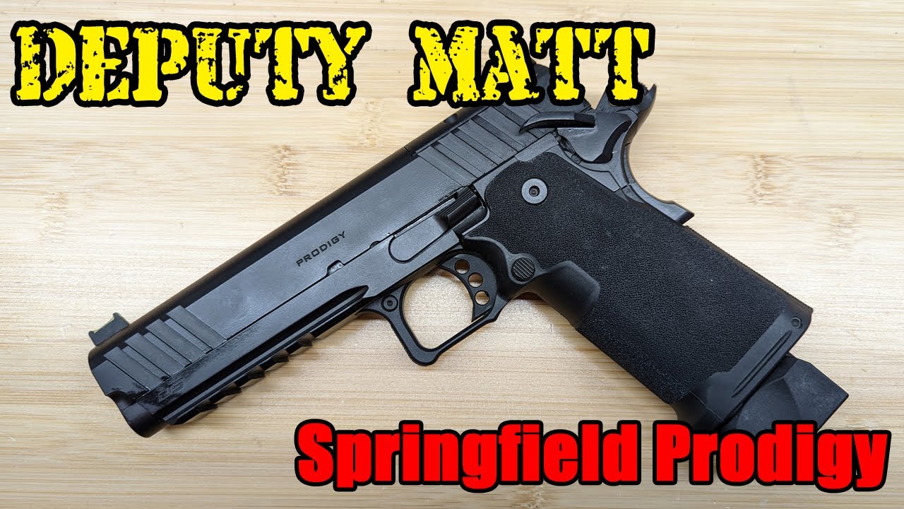 Springfield Armory Prodigy First Shots - YouTube