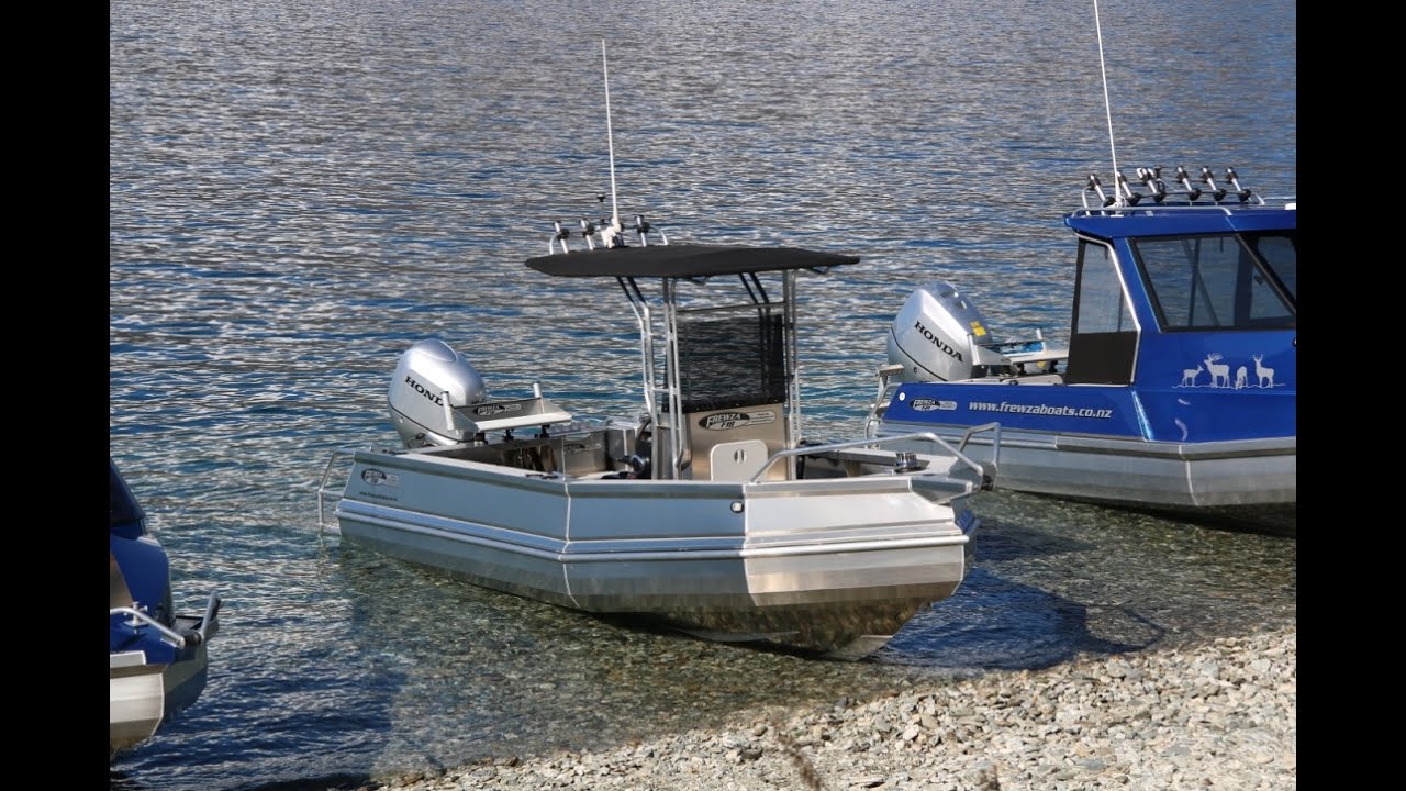 Frewza F18 Centre Console - unleashed on Queenstown, NZ - YouTube