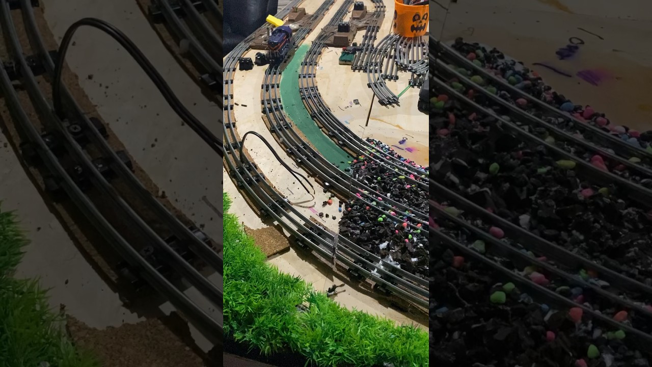 O Gauge Rubber Rocks , Glowing Ballast , Bulletproof Wiring - YouTube