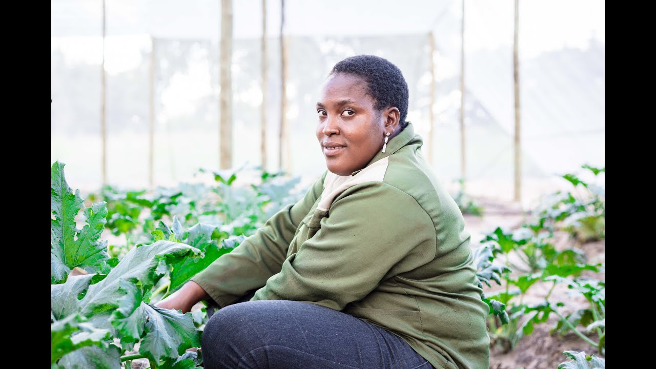 Maria Khukhwane: Climate Smart Baby Marrow Farmer - YouTube