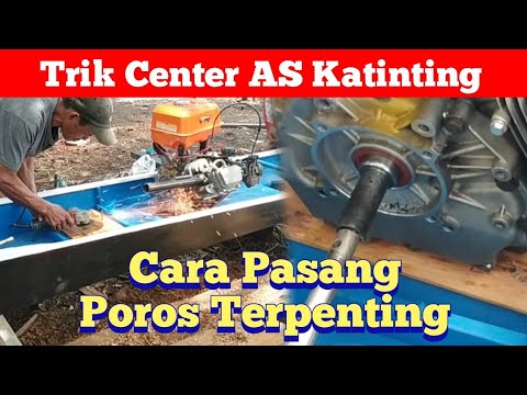 Cara Pasang Baut Pondasi Mesin Katinting - YouTube