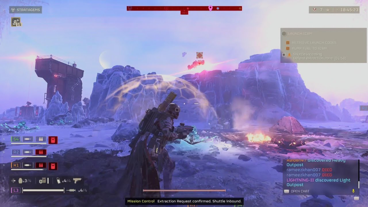 THEY FLY NOW‼️ Automaton Gunships spotted in Helldivers 2 | pt. 12 ...