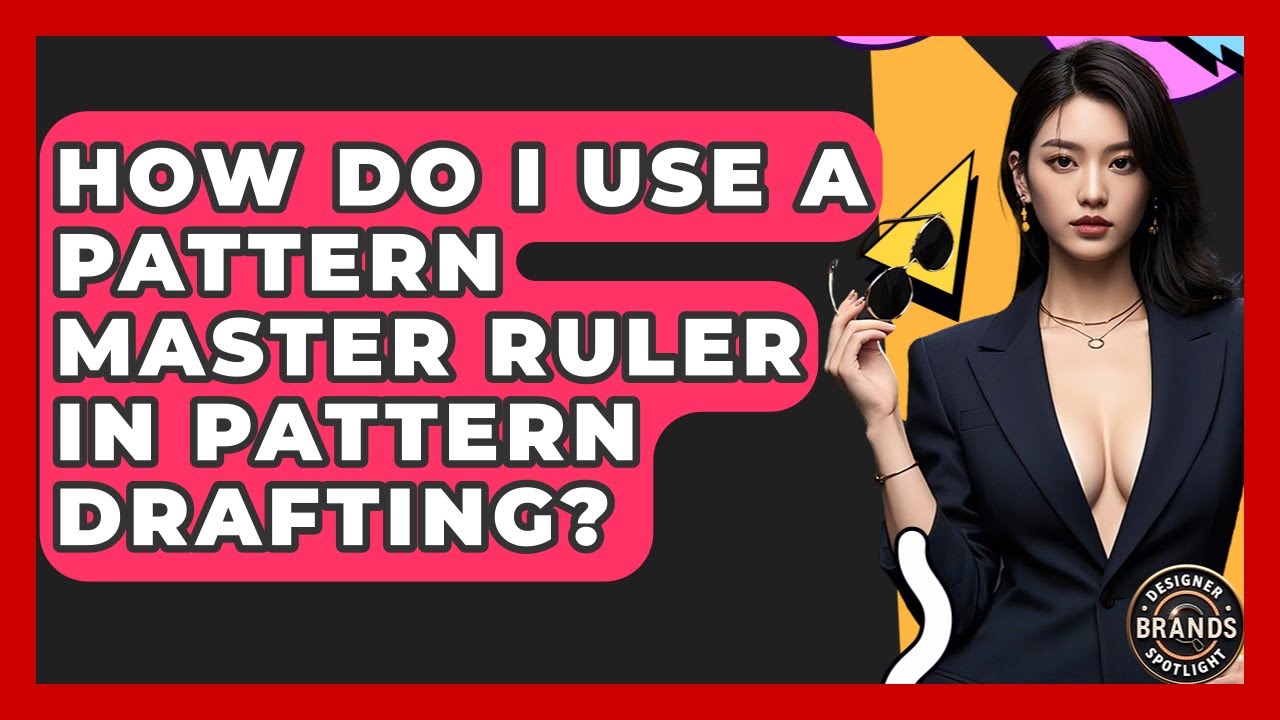 How Do I Use A Pattern Master Ruler In Pattern Drafting? - Designer Brands Spotlight - YouTube