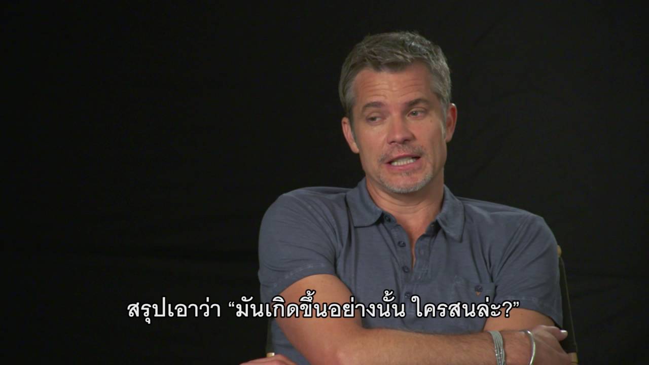 Snowden - Timothy Olyphant Interview (ซับไทย) - YouTube