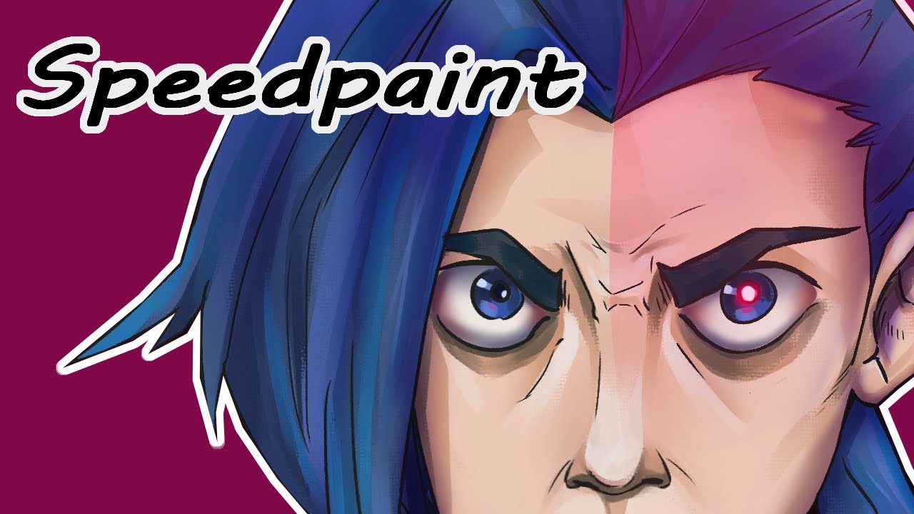 "You're perfect" {Arcane Fan art} [Time-Lapse] - YouTube