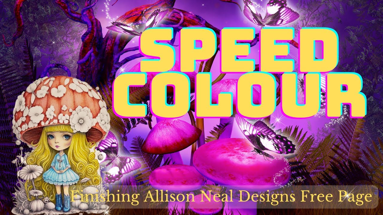 Speed Colour Allison Neal Designs - YouTube