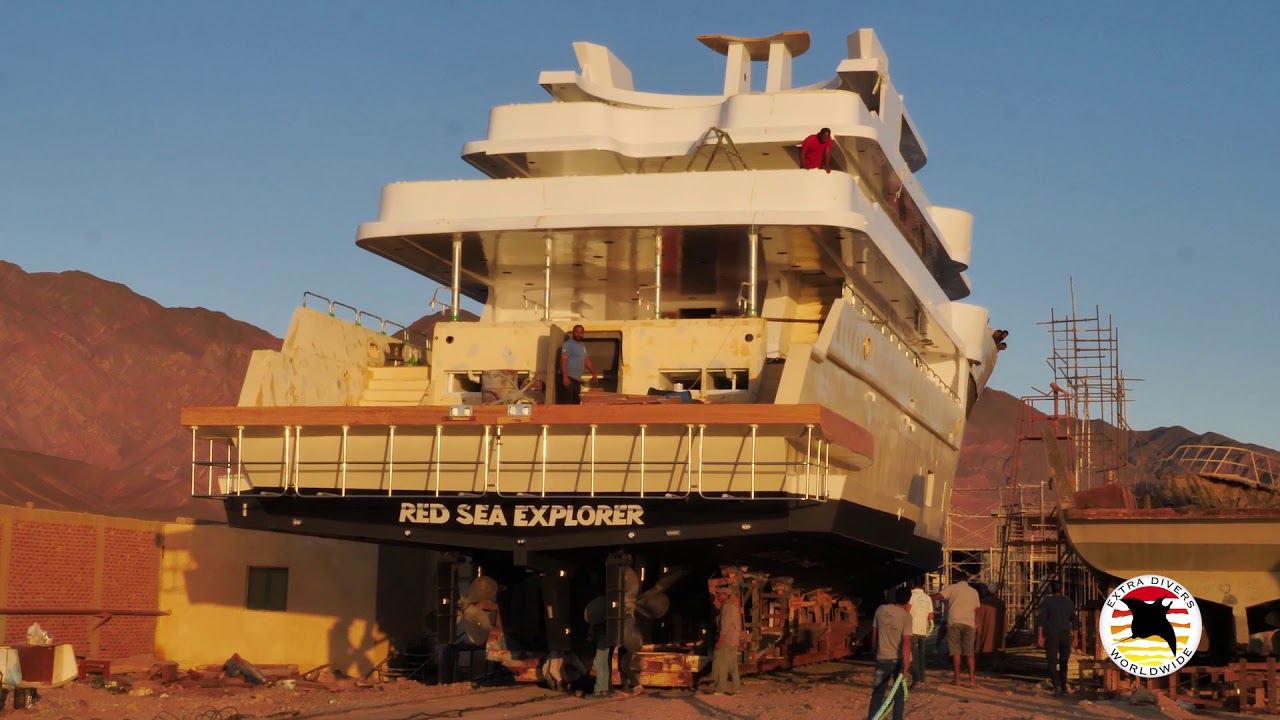 Extra Divers: Red Sea Explorer Launching - YouTube