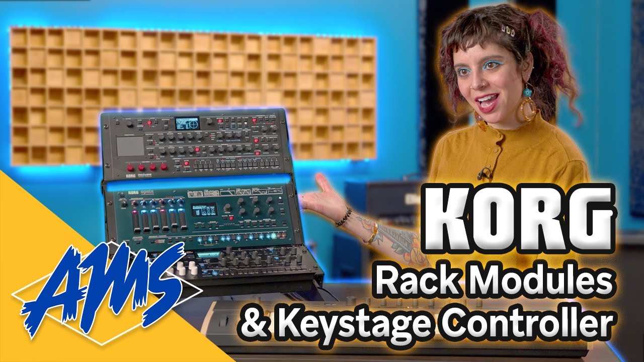 Design Endless Soundscapes with Korg’s Rack Modules & Keystage Midi Controller - YouTube