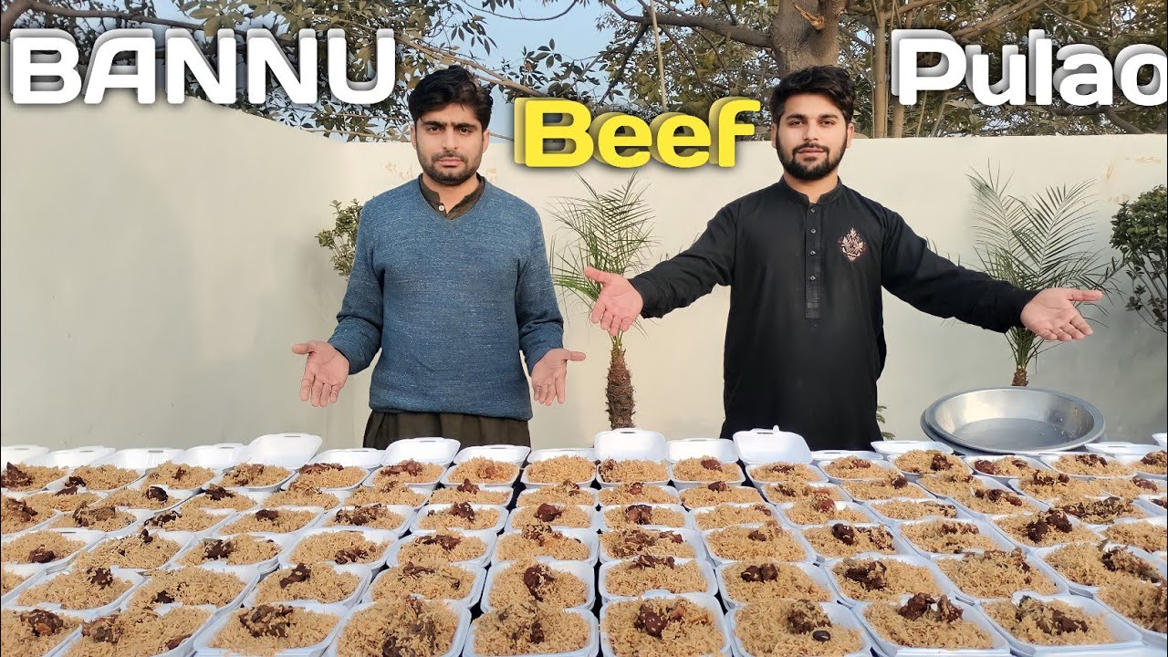 Bannu Beef Pulao for poor people | How to Make Bannu Beef Pulao recipe ...