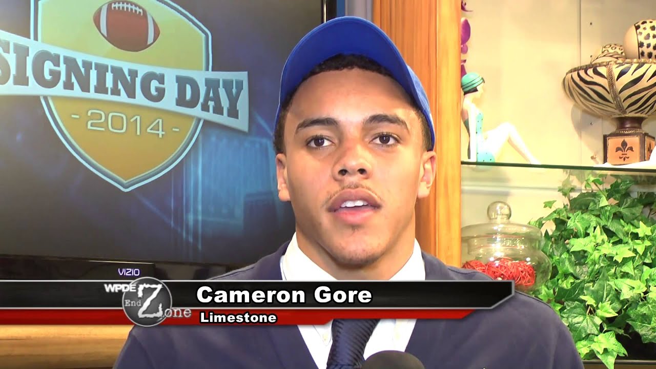DELONZO WILLIAMS AND CAMERON GORE SIGN WITH LIMESTONE - YouTube