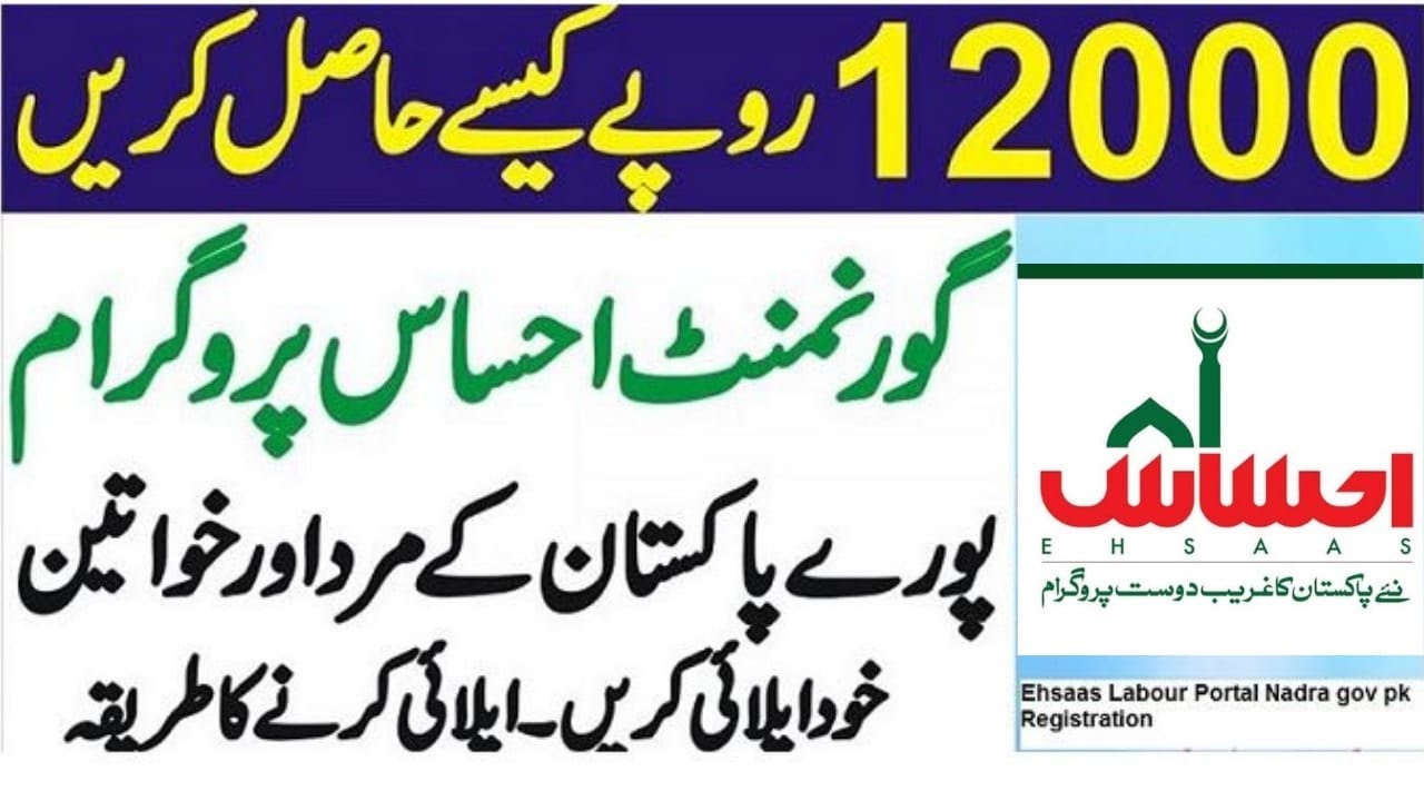 ahsas program 2021 online apply || ehsas program || ehsaas program 2021 ...