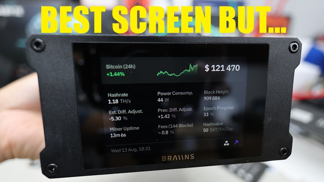 This "Centerpiece" Solo Bitcoin Miner HAS a problem... - YouTube
