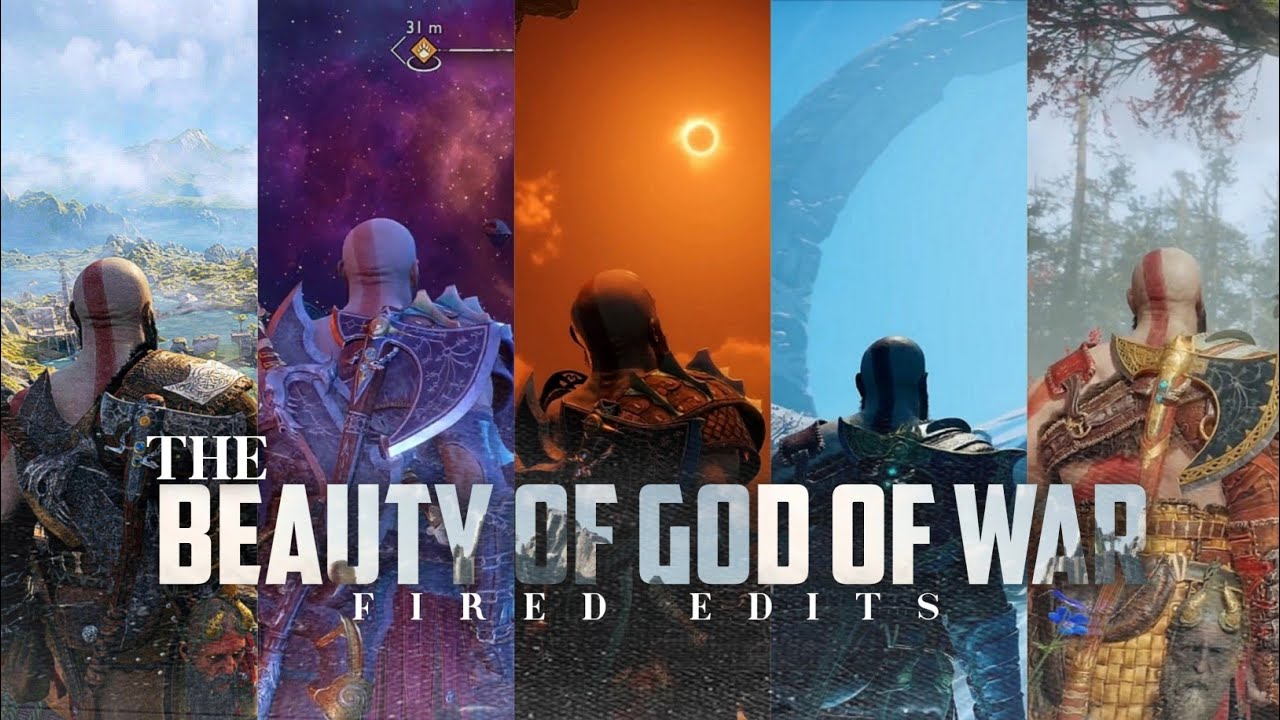 The Beauty of God of War - Edit | Fired Edits - YouTube