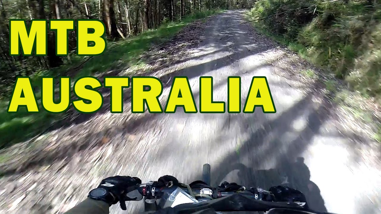 Downhill Mountain Biking - Remote Australian Bushland - YouTube