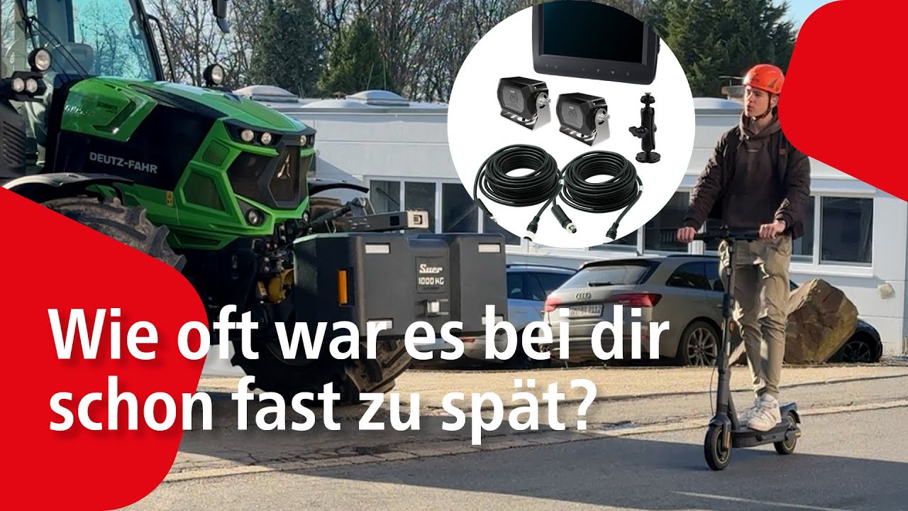 SL Vision - Vorbau-Kamera-Monitor-System für den Querverkehr - YouTube