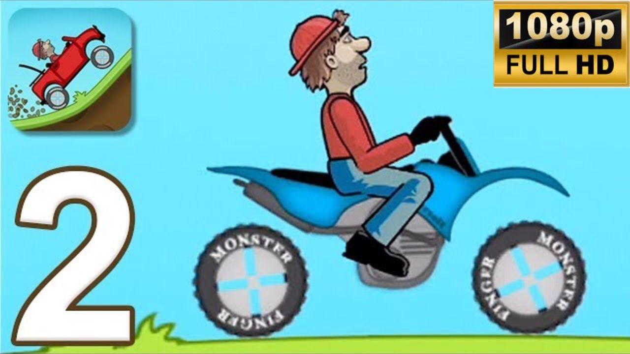 HILL CLIMB RACING 1 BIKE PART 2 PC - YouTube