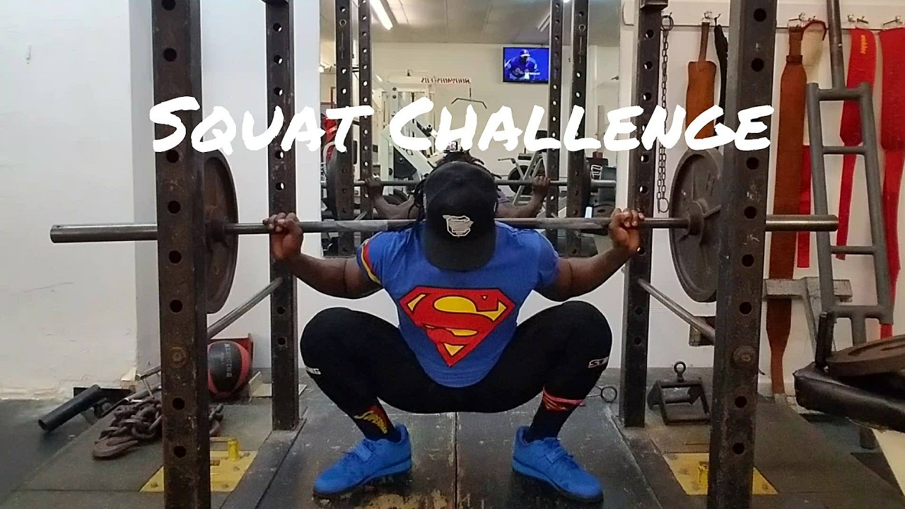 🚨 SQUAT CHALLENGE 🚨 - YouTube