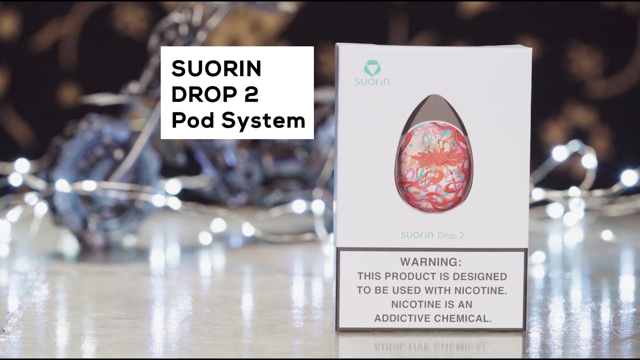 Suorin Drop 2 Pod System Kit Presentation and Vape Unboxing 🌜💨 - YouTube