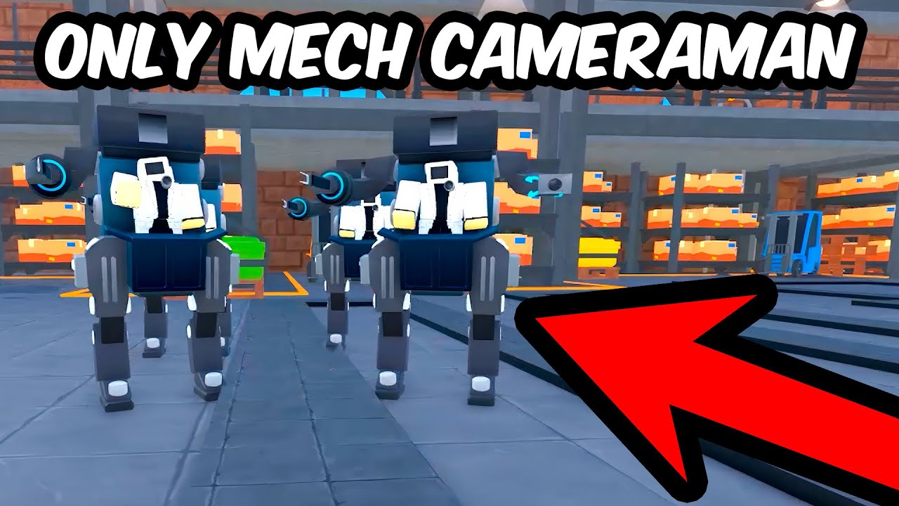ONLY MECH CAMERAMAN CHALLENGE ON TOILET HQ! | TOILET TOWER DEFENSE ...