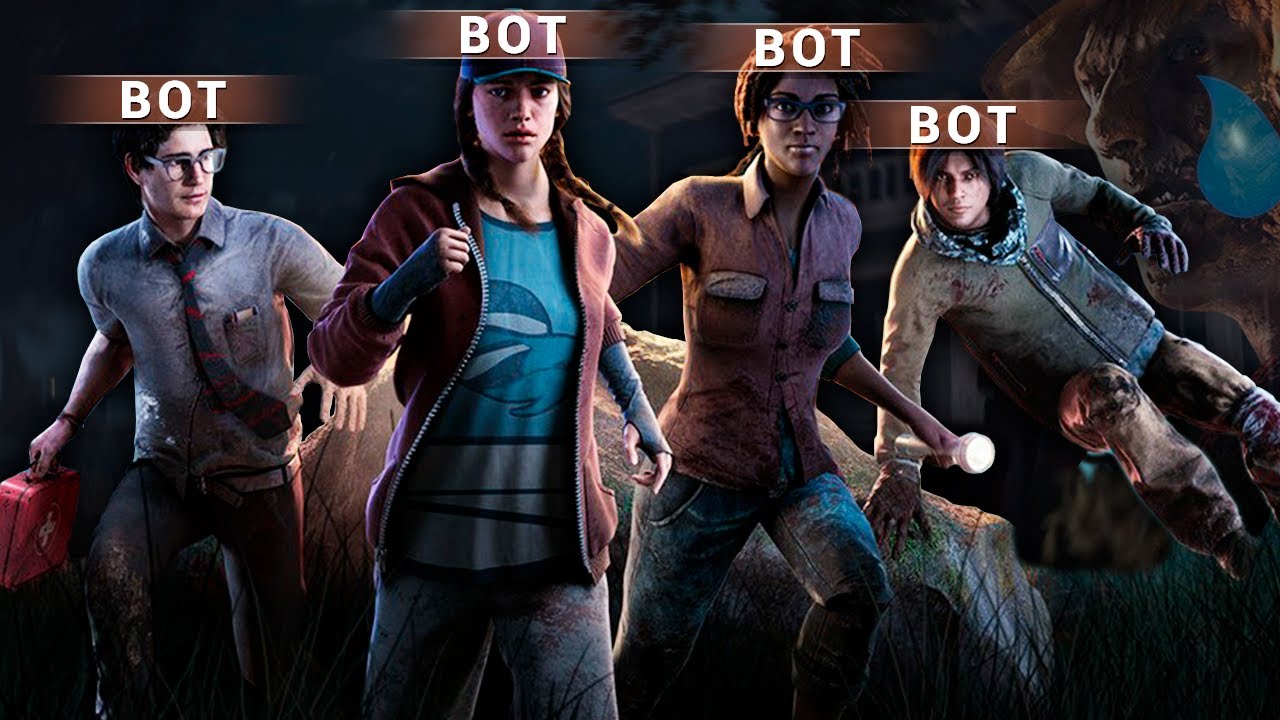 Fiz um Time Só de BOTS no DBD! - Dead by Daylight - YouTube