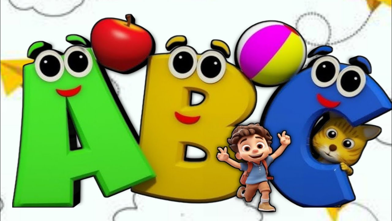 Phonics Song 2 with TWO Words in 3D - A For Airplane - ABC Alphabet ...