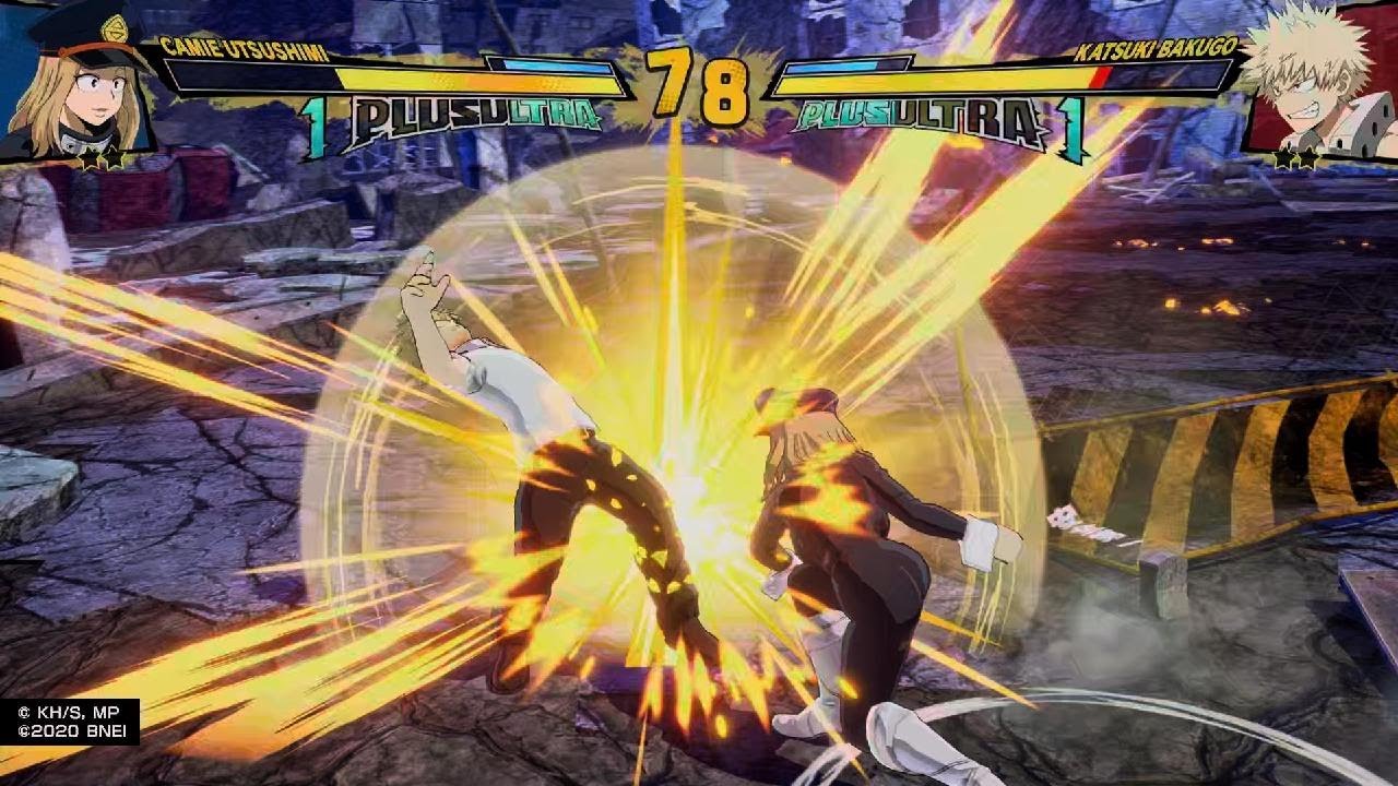 CAMIE UTSUSHIMI v. KATSUKI BAKUGO - YouTube