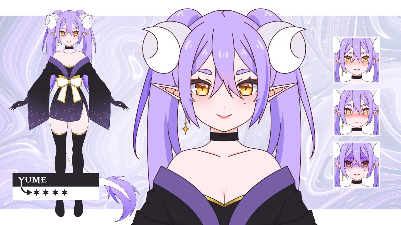 LIVE2D SHOWCASE 】The Witch Of Dreams ‒ Yume - YouTube