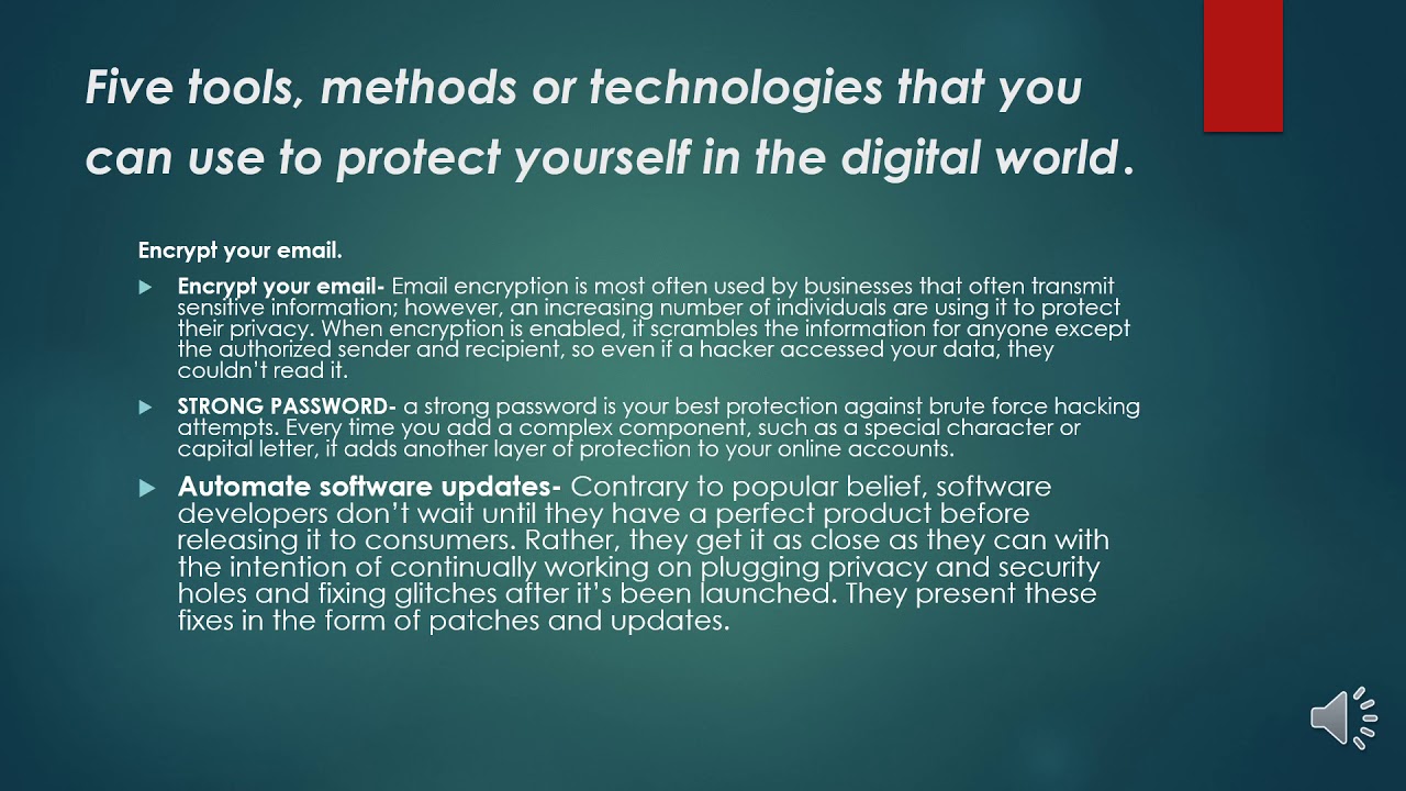 HOW TO PROTECT YOUR SELF IN DIGITAL WORLD - YouTube