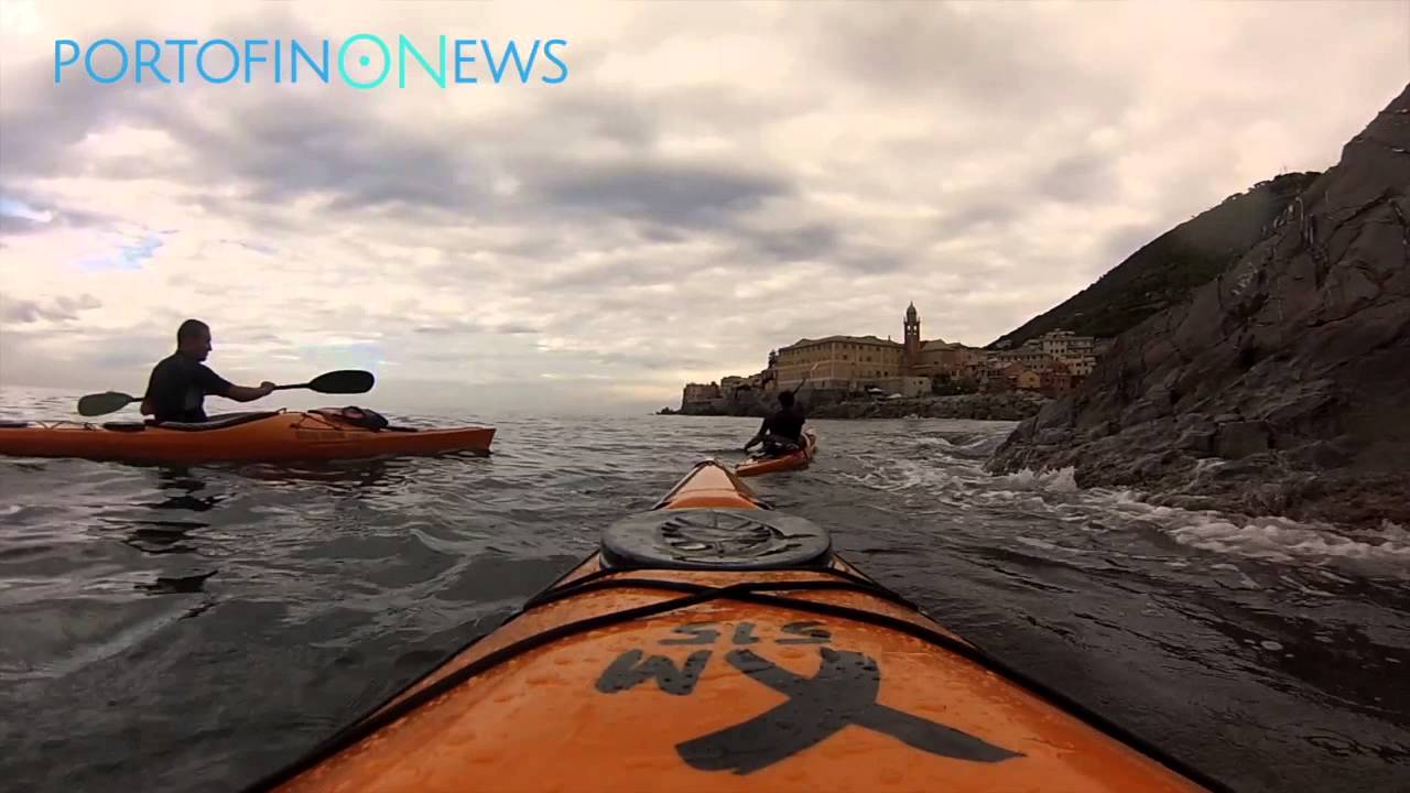 Da Paraggi a Genova in kayak - YouTube