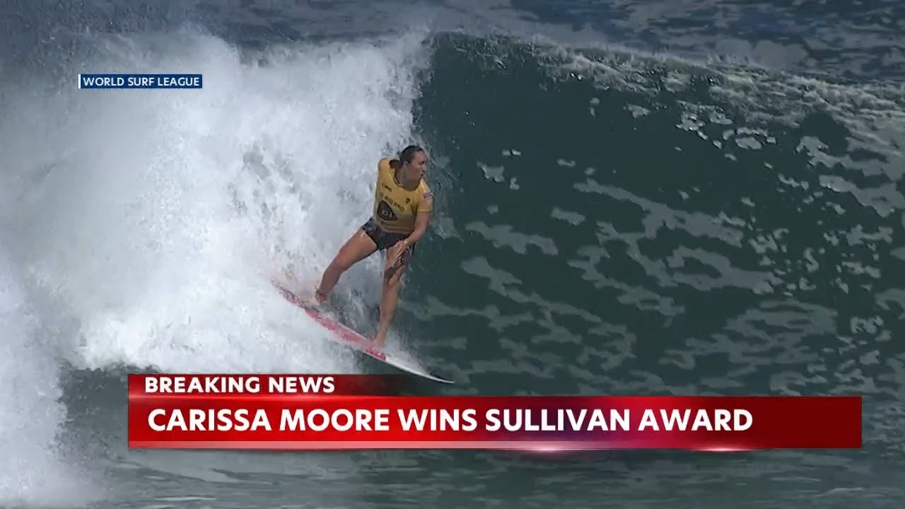 KITV4 Sports: Surfer Carissa Moore wins coveted Sullivan award; Iolani ...