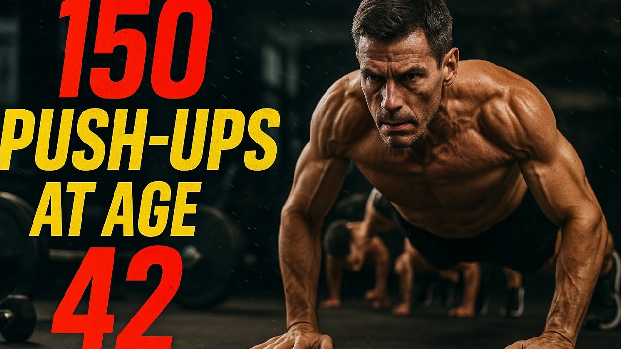 150 push-ups at age 42 - YouTube