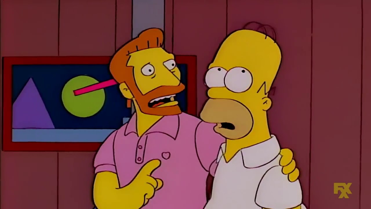 LOS SIMPSONS HOMERO HAMACAS HANK SCORPIO PUENTE 59 - YouTube