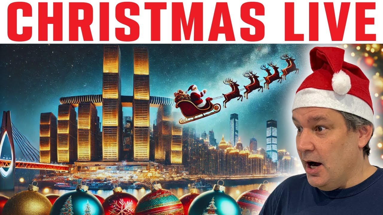 LIVE STREAM Does China Celebrate Christmas ? | Live From The Streets Of ...