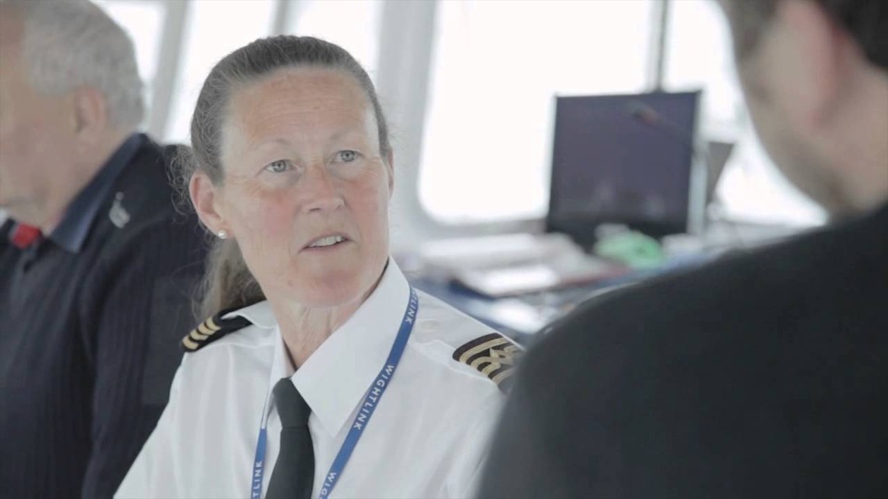 Captain Wendy of Wight Link Ferries asks "Is a change of weather linked ...